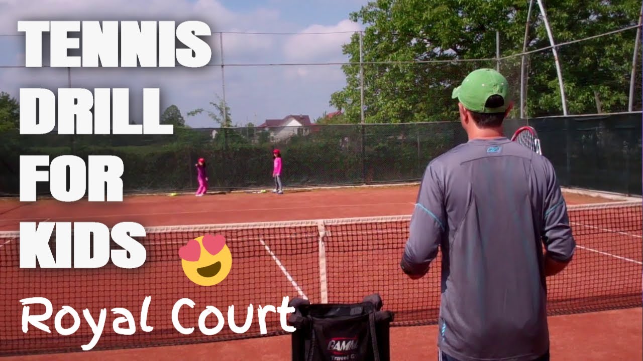 Fun Tennis Drill for Kids - Royal Court | WebTennis24